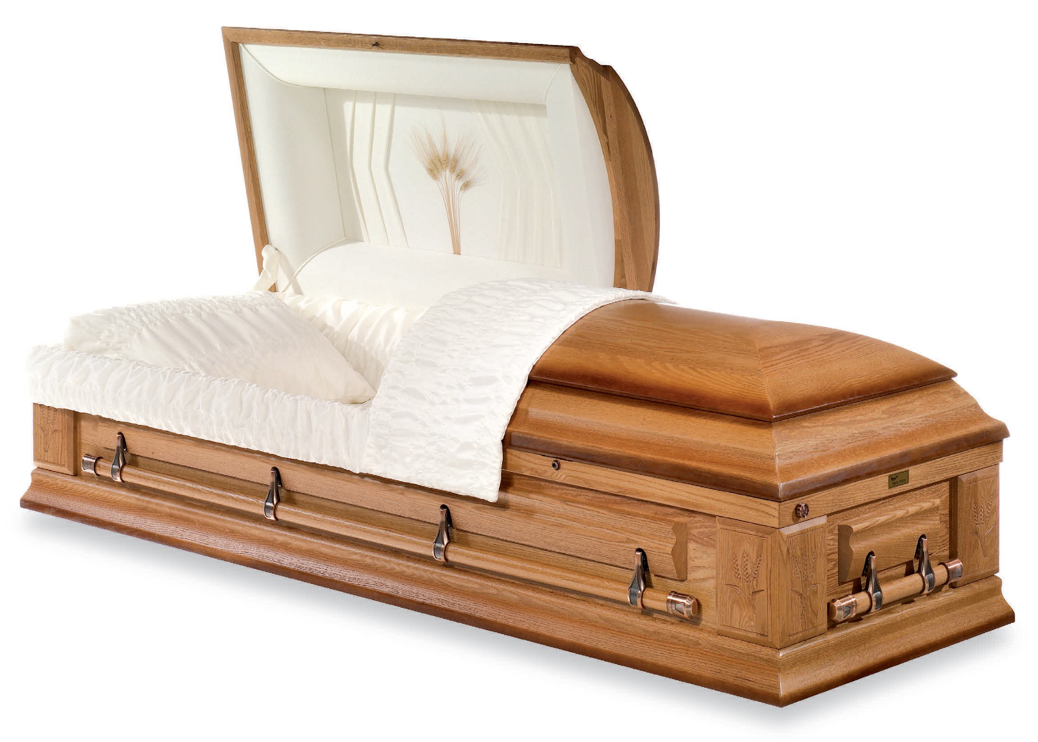 Harvest Oak Casket