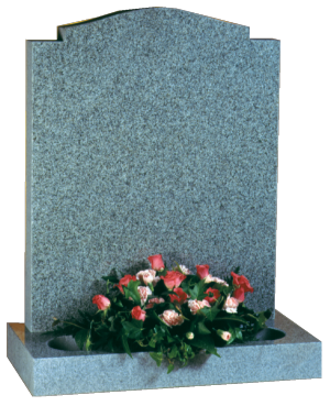 Buy Granite Headstone - Ogee top with check corners, Memorials,Granite ...