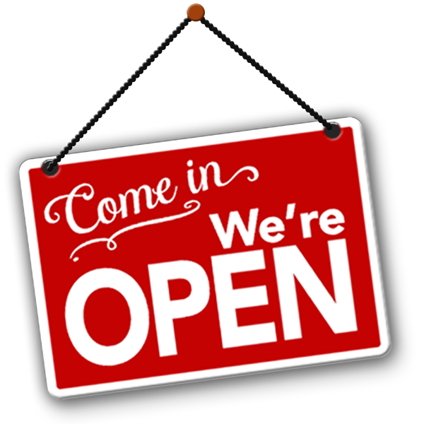 All our branches are now open!