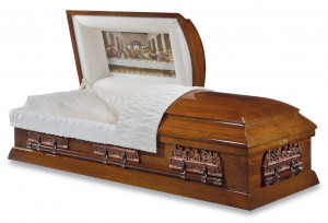Michelangelo Poplar Casket